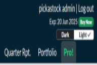 Pickastock - Stock Analysis
